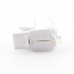 Compra LinkedPRO Jack de Red Modular Cat6a, RJ-45, Blanco, LPKJ6ATTWH ...