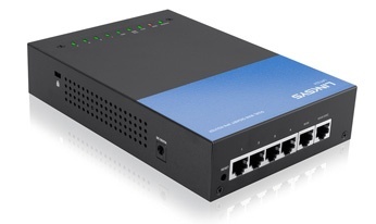 Compra Router Linksys Gigabit Ethernet LRT224, Alámbrico, 5x RJ-45 ...