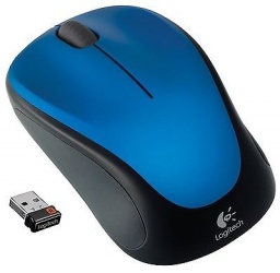 Compra Mouse Logitech Óptico M317 RF Inalámbrico USB Negro/Azul 910 ...