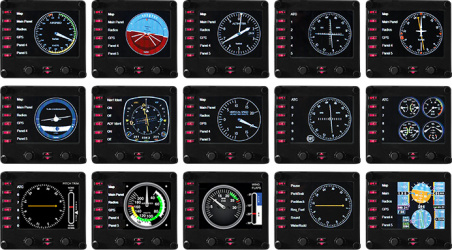 Compra Logitech G Flight Instrument Panel Saitek, Alámbrico, 945-000027 ...