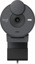 Compra Logitech Webcam Brio 300, 2MP, 1920x1080, USB-C, Grafito, 960 ...