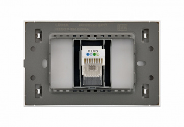 Compra Lucek Placa de Pared BF17-N, 1 Puerto RJ-11, Negro, BF17-N ...