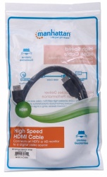 Compra Manhattan Cable HDMI de Alta Velocidad, HDMI Macho, 1.8m 306119 ...