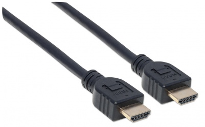 Compra Manhattan Cable HDMI Macho 4K 60Hz 1m Negro 353922 | Cyberpuerta.mx