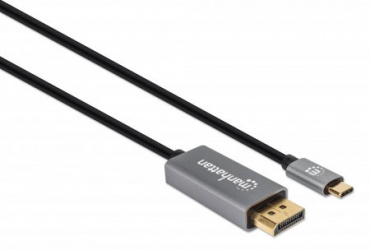 Compra Manhattan DisplayPort 1.4 USB-C Cable 8K 60Hz 2 m Negro ...
