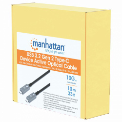 Compra Manhattan USB-C Macho Cable 10m 356428 | Cyberpuerta.mx