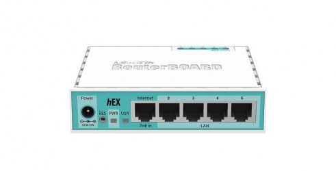 Compra MikroTik RB750GR3 Router 5x RJ45 USB | Cyberpuerta.mx