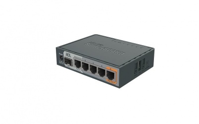 Compra Mikrotik hEX S 5 Puertos RJ-45 10/100/1000 RB760iGS | Cyberpuerta.mx