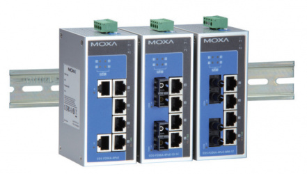 Compra Switch Moxa Fast Ethernet 6 Puertos 10/100BaseT(X), EDS-P206A-4PoE | Cyberpuerta.mx