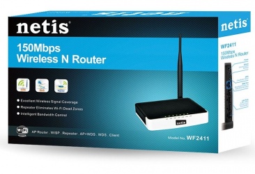 Compra Router Netis Ethernet WF2411, Inalámbrico, 4x RJ-45, 150Mbts ...