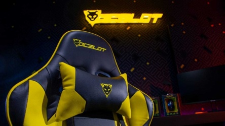 Compra Ocelot Gaming Silla Gamer, hasta 150Kg, Negro/Amarillo OGS-02 ...