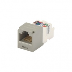 Panduit Jack Cat6, RJ-45, Gris, CJ688TPIG | Abasteo.mx