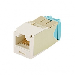 Compra Panduit Jack de Red Modular Cat6a UTP, RJ-45, Blanco CJT6X88TGIW ...