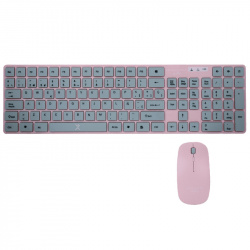Compra Kit de Teclado Mouse Perfect Choice Inalámbrico, Rosa PC-201069 ...