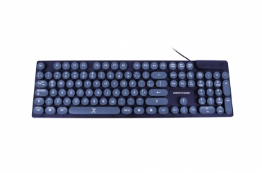 Compra Teclado Perfect Choice Blue Round, Alámbrico, USB, Azul, PC ...