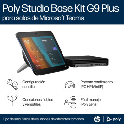 Compra Poly Videoconf. HD 10.1" 2xHDMI USB-C A3LU8AA#ABM | Cyberpuerta.mx