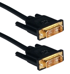 Compra QVS Cable DVI-D Macho - DVI-D Macho, 1 Metro, Negro, HSDVIG-1M | Cyberpuerta.mx