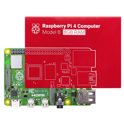 Compra Kit Raspberry Pi 4 Kit, 8GB, WiFi, USB 3.0, Bluetooth, P3-00060 ...