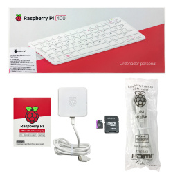 Compra Raspberry Kit Teclado Pi 400 con Placa de Desarrollo Pi 4, P3 ...