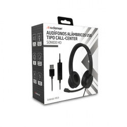 Compra Redlemon Diadema con Micrófono 83410-Bl, USB, Negro, 83410-Bl ...