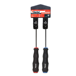 Compra Santul Kit Desarmador Cruz/Plano, 1/4", Negro, SAN6595 ...