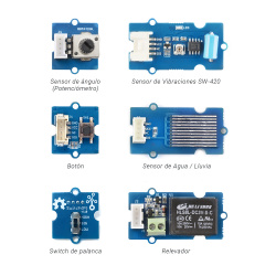 Compra Seed Kit de Sensores Grove 20 en 1, Arduino, 20 Piezas, SD-20228 ...