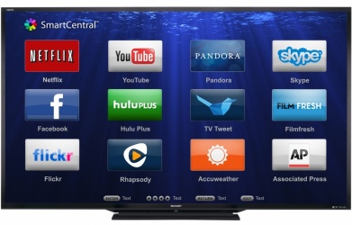 Compra Sharp TV LED AQUOS 90'', Full HD, 3D, Negro LC-90LE657U ...