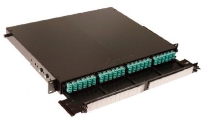 Siemon Panel de 72 Adaptador de Fibra Óptica para Rack LC FCP3-DWR-4A ...