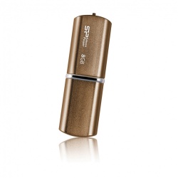 Compra Memoria USB Silicon Power LuxMini 720, 8GB, USB 2.0, Bronce ...