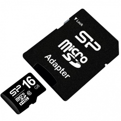 Compra Memoria Flash Silicon Power 16GB MicroSDHC SP016GBSTH010V10-SP | Cyberpuerta.mx