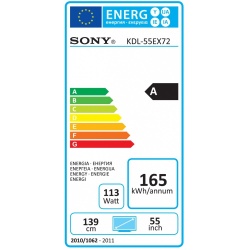 Compra Sony Bravia 3D, LED, 55'' Full HD, KDL-55EX720 | Cyberpuerta.mx