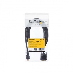 Compra StarTech.com Cable HDMI Macho - DVI-D Macho, 1.83m HDMIDVIMM6 | Cyberpuerta.mx
