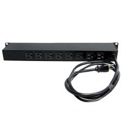 Compra StarTech.com PDU para Rack 1U, 15A, 125V, 8 Contactos ...