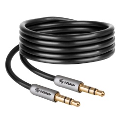 Compra Steren Cable AUX 3.5mm Macho - 3.5mm Macho, 90cm, Negro 297-070 ...