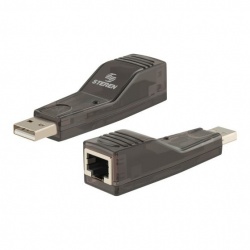 Steren Adaptador USB 2.0 Macho - RJ-45 Hembra, Negro, 506-430 | Abasteo.mx