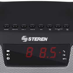 Compra Steren Bocina Portátil Bluetooth 16W USB Negro/Gris BOOM-100 ...