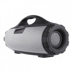 Compra Steren Bocina Portátil Bluetooth 16W USB Negro/Gris BOOM-100 ...