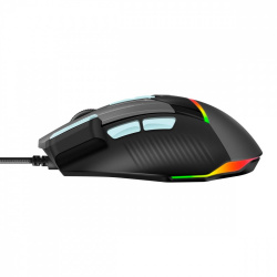 Compra Steren Mouse Gamer Ergonómico 7200DPI USB-A Negro | Cyberpuerta.mx