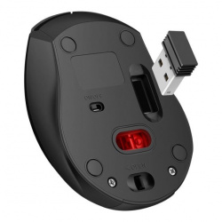 Compra Steren Mouse Ergonómico Inalámbrico 1.200DPI Negro | Cyberpuerta.mx