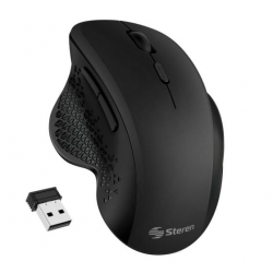 Compra Steren Mouse Inalámbrico 1600DPI USB-A Negro COM-5830 ...