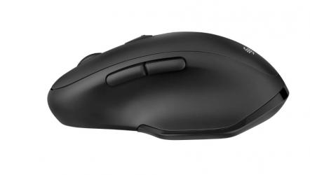 Compra Steren Mouse Ergonómico Inalámbrico 16.000DPI Negro | Cyberpuerta.mx