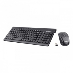 Kit de Teclado y Mouse Steren COM-655, RF Inalámbrico, Negro, COM-655 ...