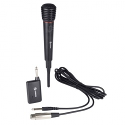 Compra Steren Micrófono, Inalámbrico, Negro MIC-280 | Cyberpuerta.mx