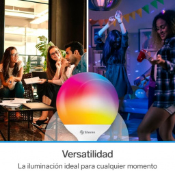 Compra Steren Foco LED Inteligente SHOME-122/2, WiFi, RGB, E26, SHOME-122/2 | Cyberpuerta.mx