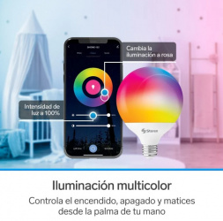 Compra Steren Foco LED Inteligente SHOME-122/2, WiFi, RGB, E26, SHOME-122/2 | Cyberpuerta.mx