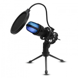 Compra SFT Micrófono Gamer USB Alámbrico Negro STG-A16895 | Cyberpuerta.mx