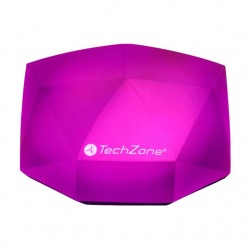 Compra TechZone Óptico Inalámbrico Mouse USB 1200DPI Morado | Cyberpuerta.mx