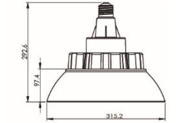 Compra Tecnolite Foco LED Gliese III, Luz Fría, E40, 100W, 100LHBLED65MV120 | Cyberpuerta.mx