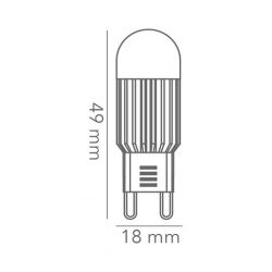 Compra Tecnolite Foco LED Yed G9 3W 180 Lúmenes Blanco, 3DG9LED65V240 | Cyberpuerta.mx