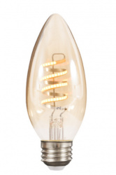 Compra Tecnolite Foco Vintage Regulable Tipo Vela LED E27, 4DC35LEDFTE27V27A | Cyberpuerta.mx